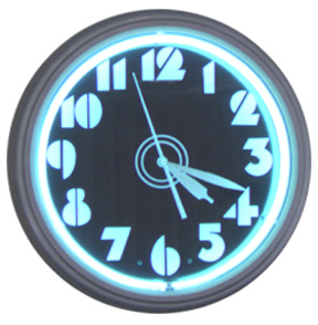 Numbers Neon Wall Clock - NUMBERS